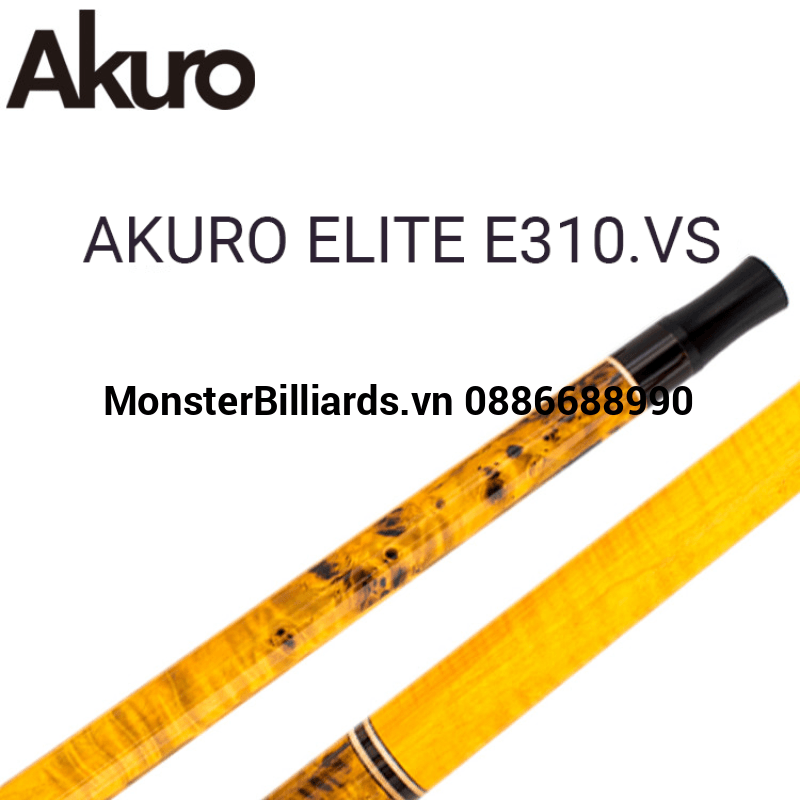 Cơ AKURO ELITE E310.VS | MonsterBilliards Siêu Thị Billiards Trực Tuyến