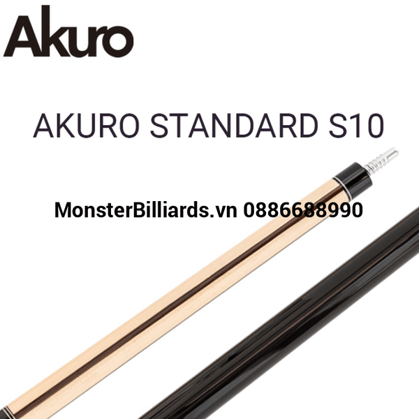 Cơ AKURO STANDARD S10 | MonsterBilliards Siêu Thị Billiards Trực Tuyến