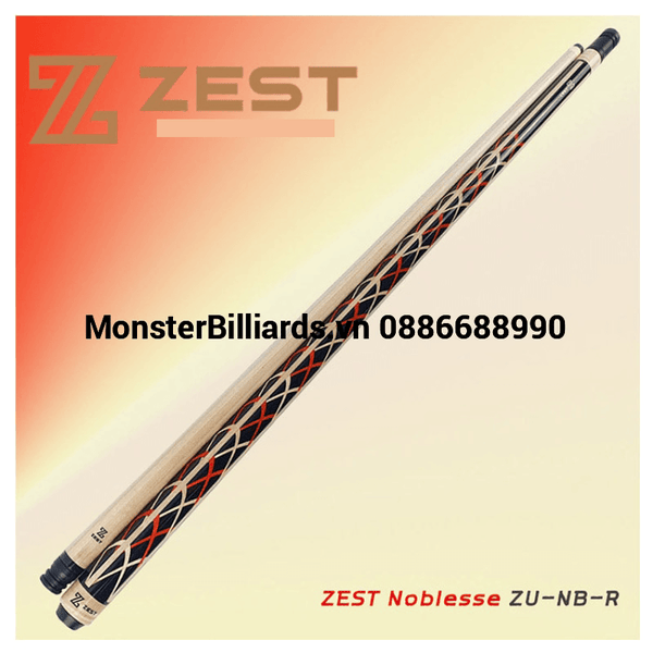 Cơ ZEST Noblesse Red ZU-NB-R – MonsterBilliards